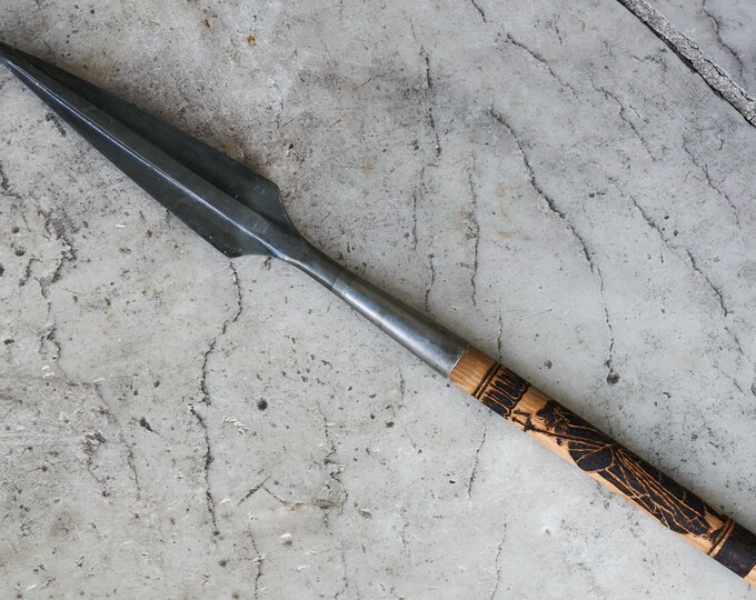 Greek Hoplite 'poseidon' Spear Spartan Dory Reenactment Historical ...