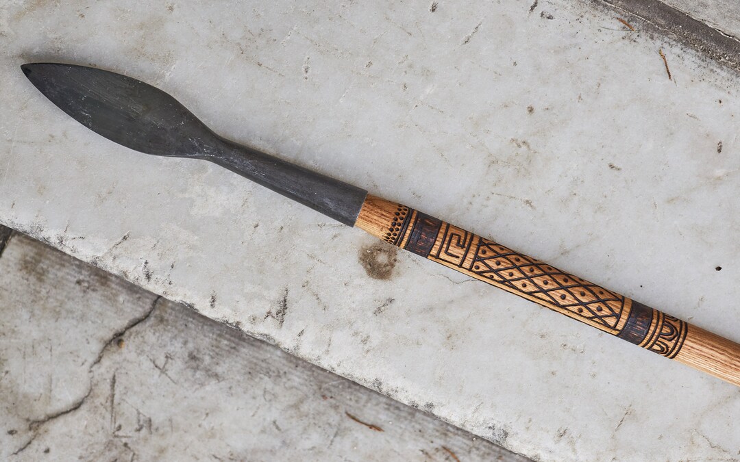 Greek Peltast Javelin 'checkered' Throwing Spear Ancient Skirmisher ...