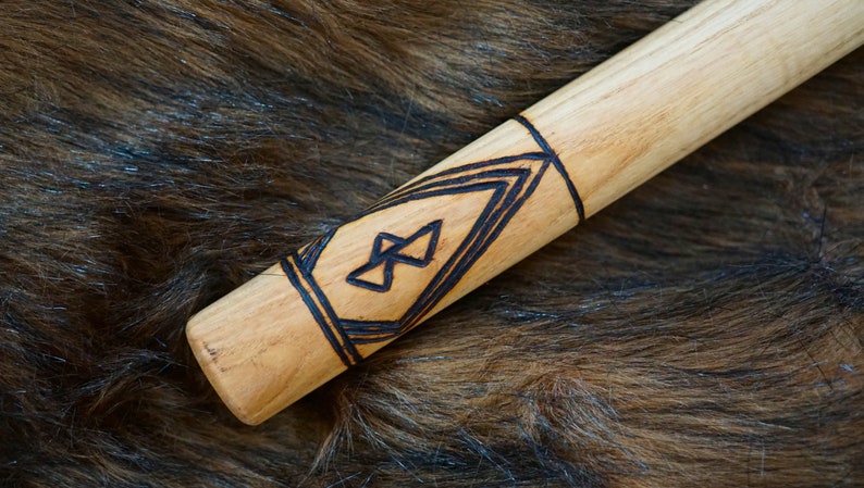 Viking Leaf Spear tyr Pattern Celtic Spear Reenactment Historical ...