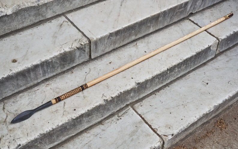 Greek Peltast Javelin 'checkered' Throwing Spear - Etsy
