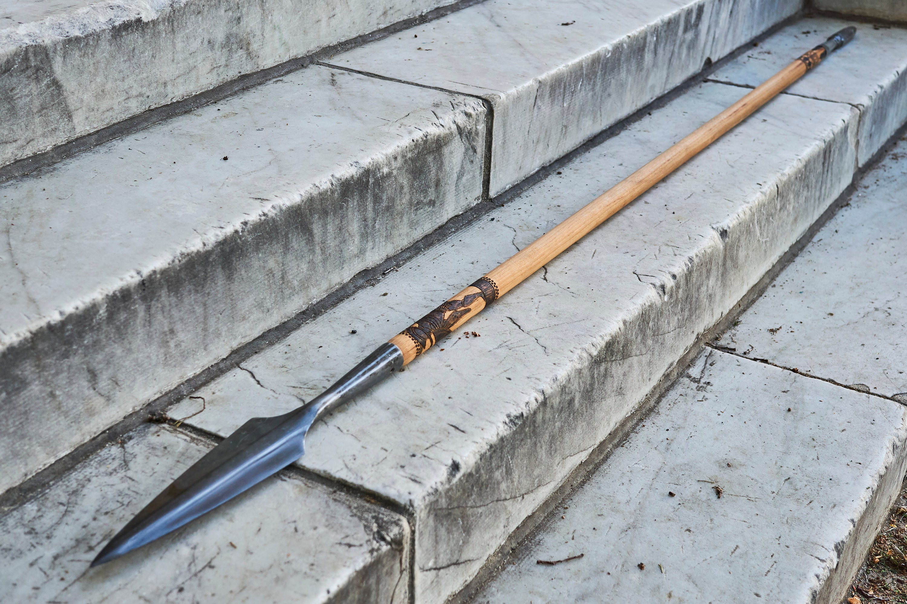 Greek Hoplite 'ajax' Spear Spartan Dory Reenactment Historical ...