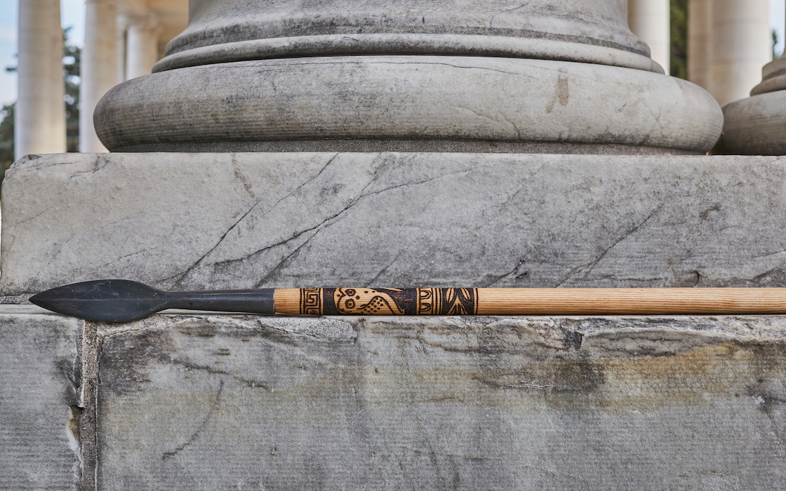Greek Peltast Javelin 'owl' Throwing Spear Ancient Skirmisher ...