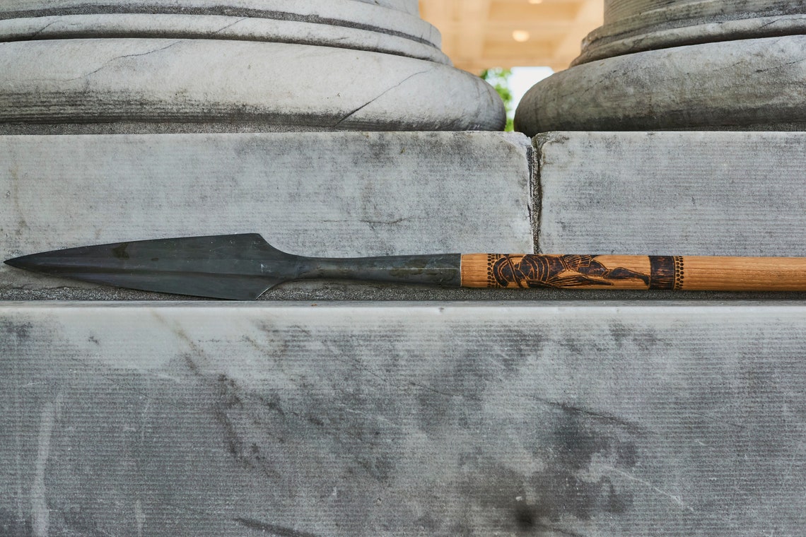 Greek Hoplite 'ajax' Spear Spartan Dory Reenactment Historical ...