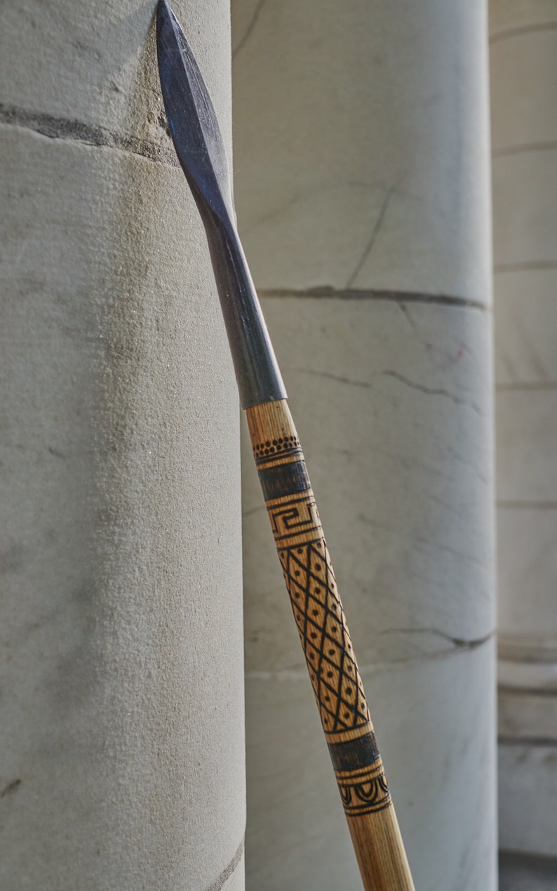 Greek Peltast Javelin 'checkered' Throwing Spear - Etsy