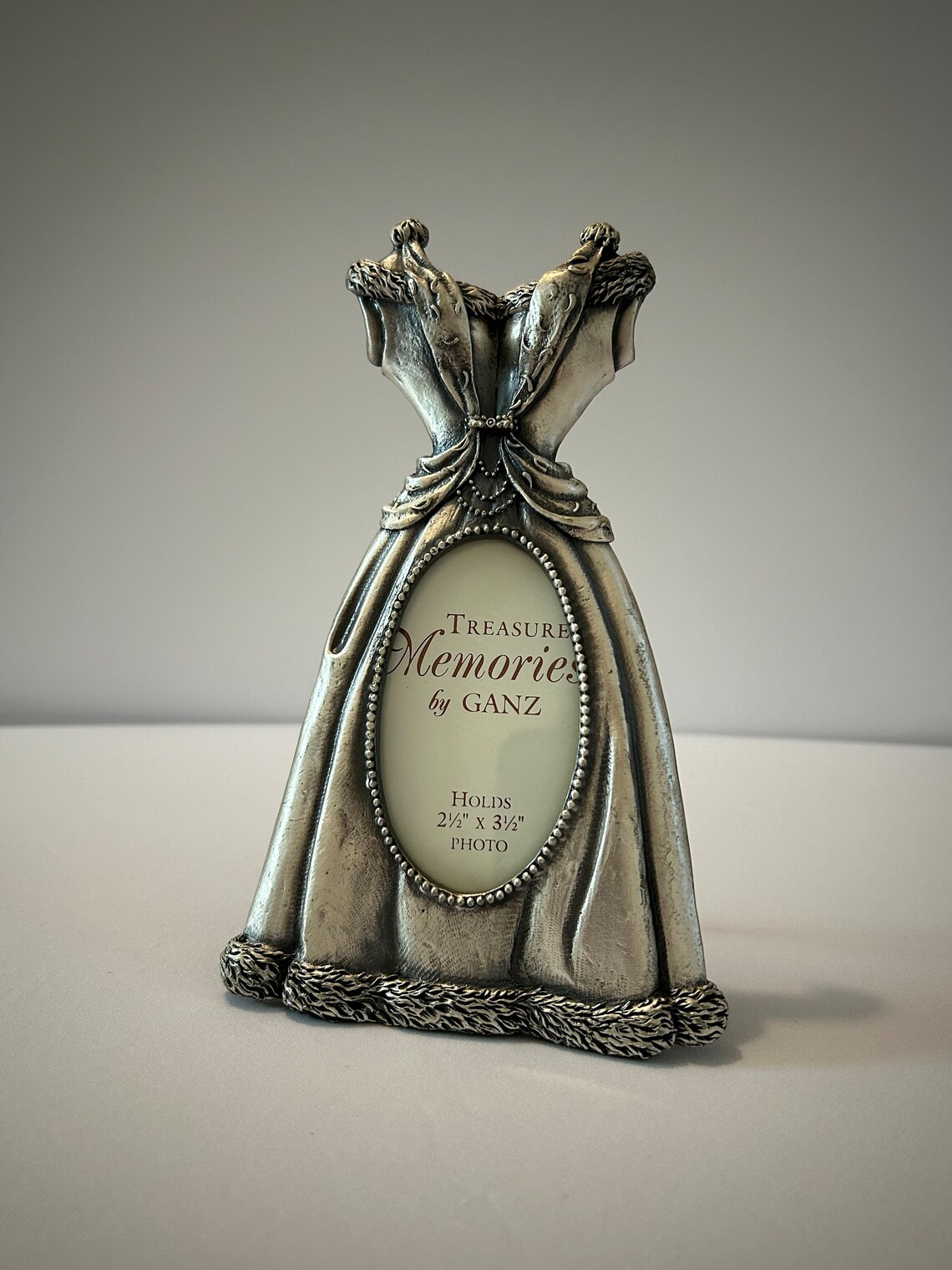 Victorian Dress Photo Frame, Ganz Picture Frame, Metal Picture Frame ...