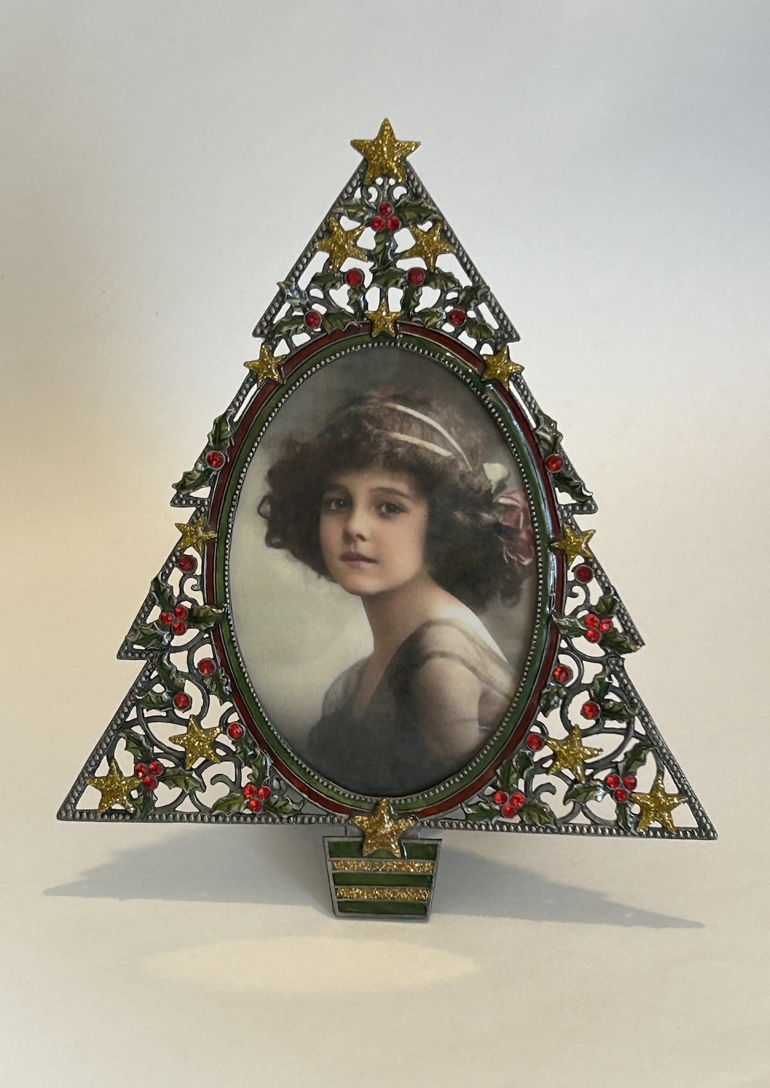 Christmas Tree Photo Frame, Holiday Picture Frame, Christmas Decor - Etsy