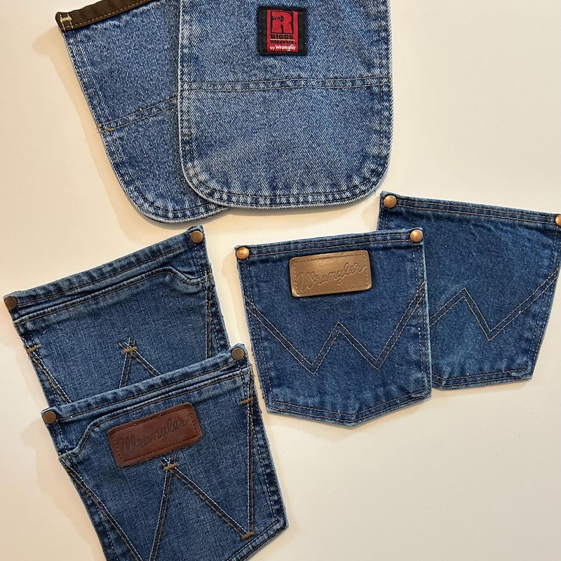 Denim Pockets - Etsy