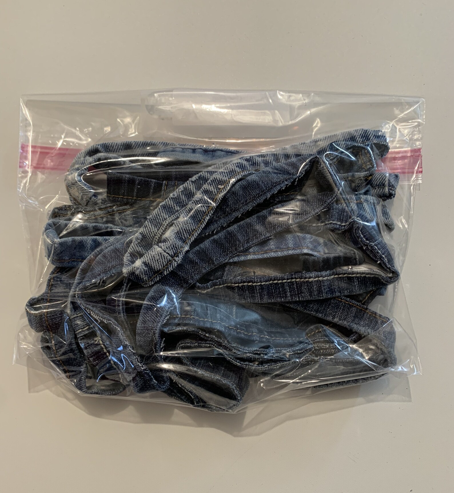 Denim Hems, Denim Bottom Hems, 25 Pieces Assorted Jean Bottom Hems ...