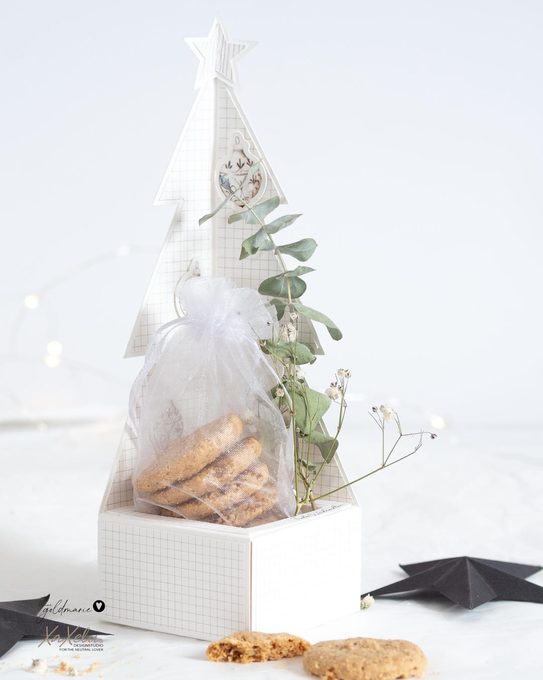 SVG Plotter File Christmas Basket - Etsy