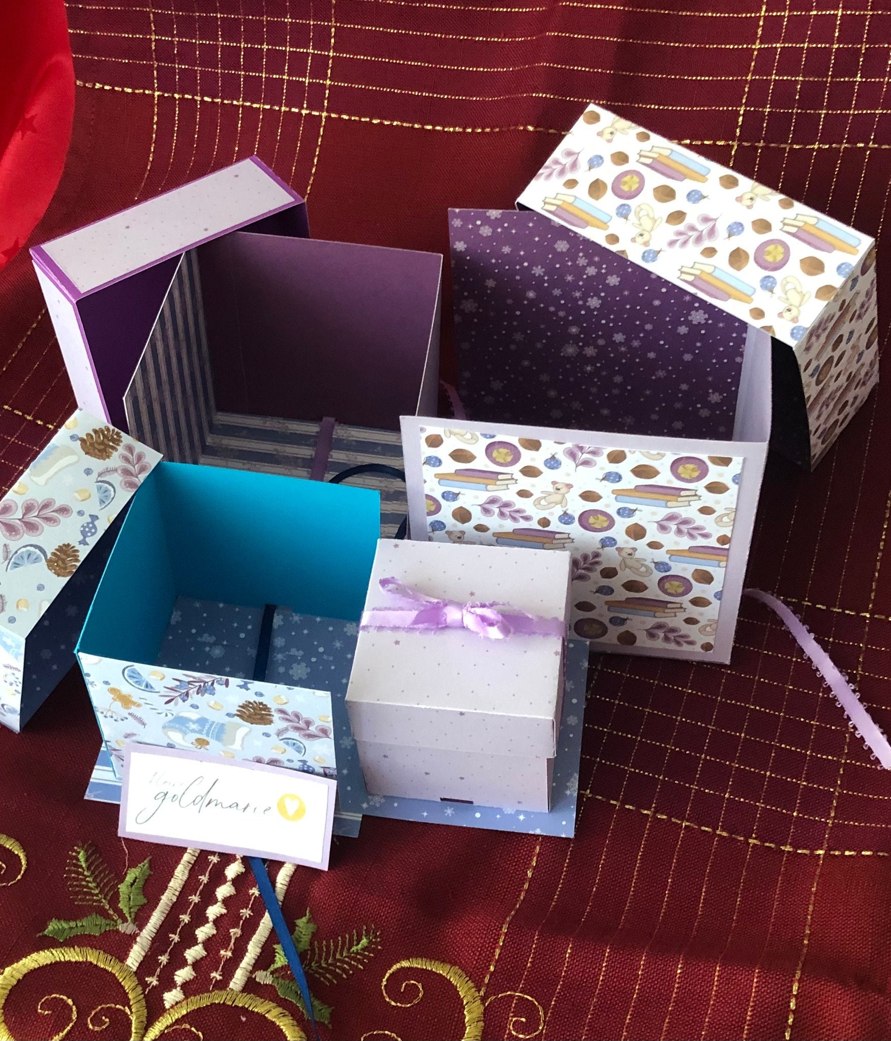 SVG Plotterdatei Box in Box - Etsy.de