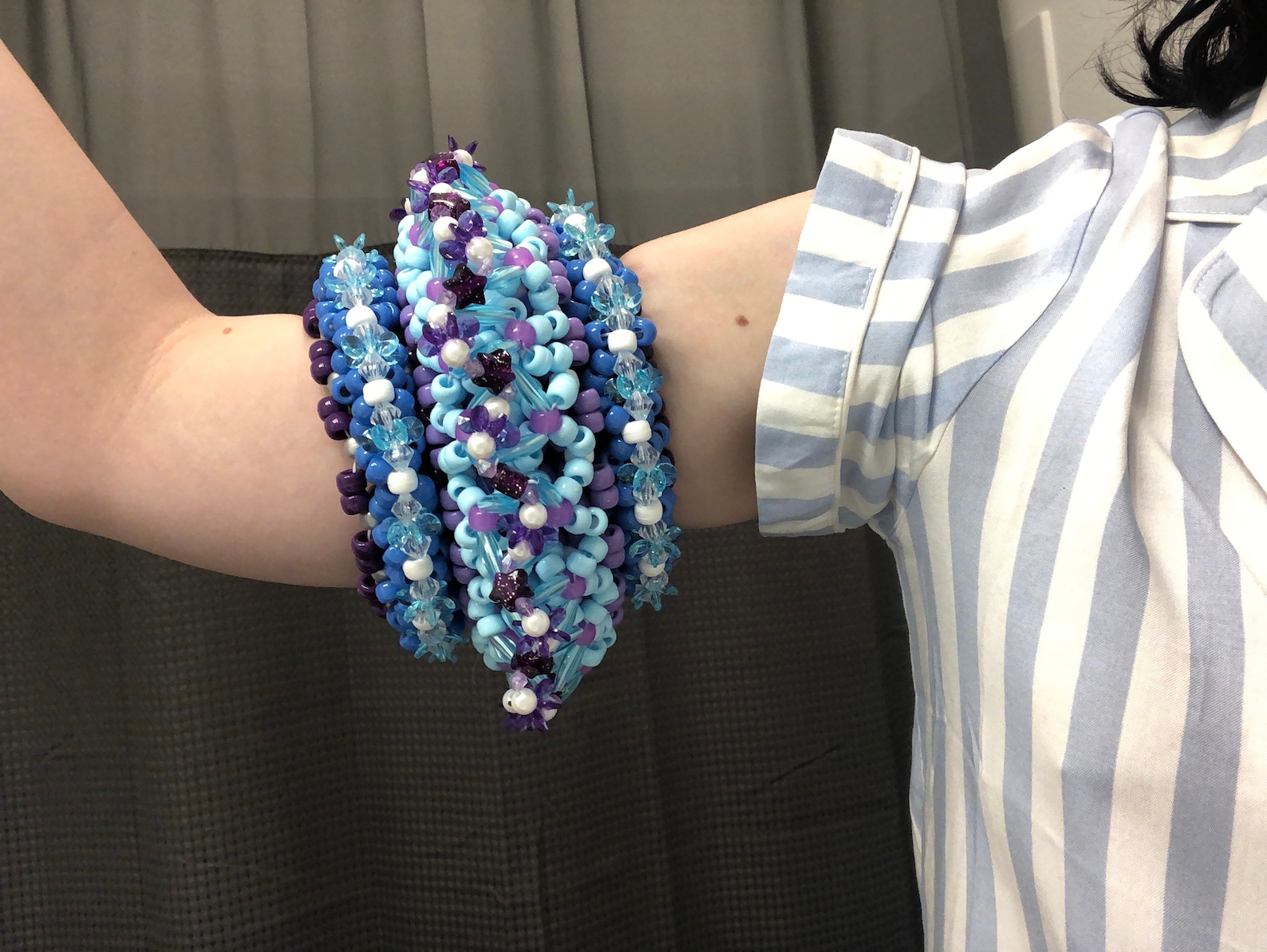 Rotating Kandi Cuff 3D Epic Kandi Cuff Galaxy Themed | Etsy