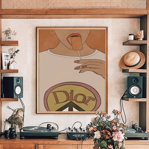 Boho Wall Decor Vintage Poster Boho Decor Bedroom Wall - Etsy