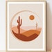 Boho Desert Print Boho Decor Boho Wall Decor Boho Art Prints Minimalist ...