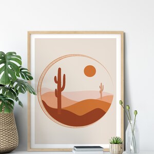 Boho Desert Print Boho Decor Boho Wall Decor Boho Art Prints Minimalist ...