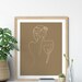 Abstract Body Line Art Print Line Art Woman Print Minimalist - Etsy