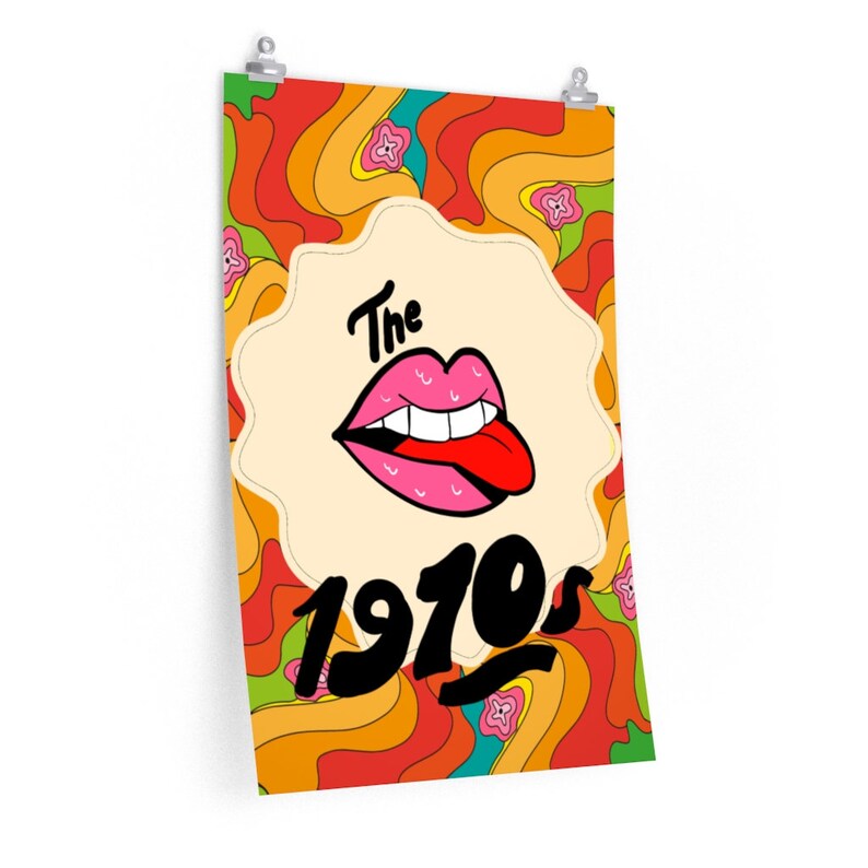 Preppy Room Decor 70s Decor 70s Home Decor Preppy Poster - Etsy