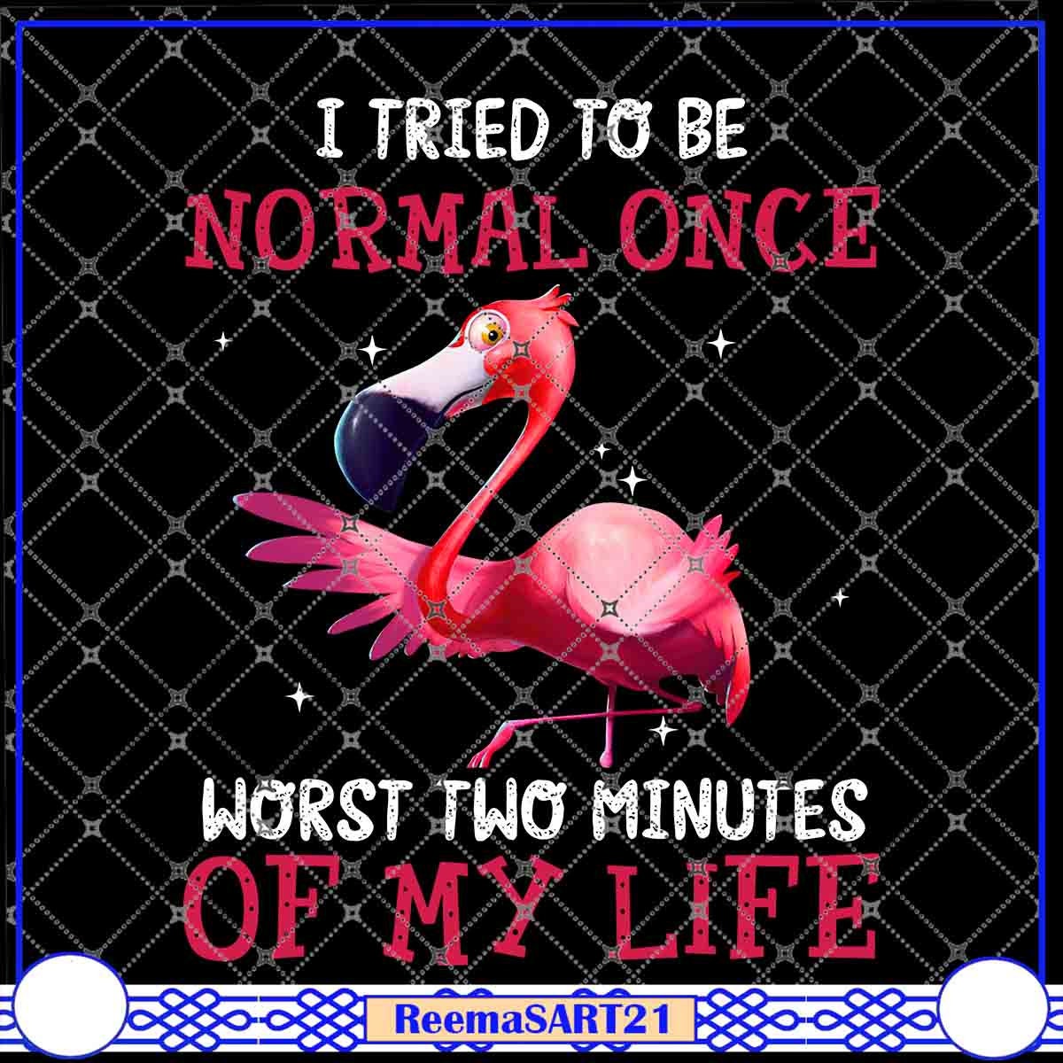 I Tried to Be Normal Once Worst Two Minutes of My Life, Flamingo ...