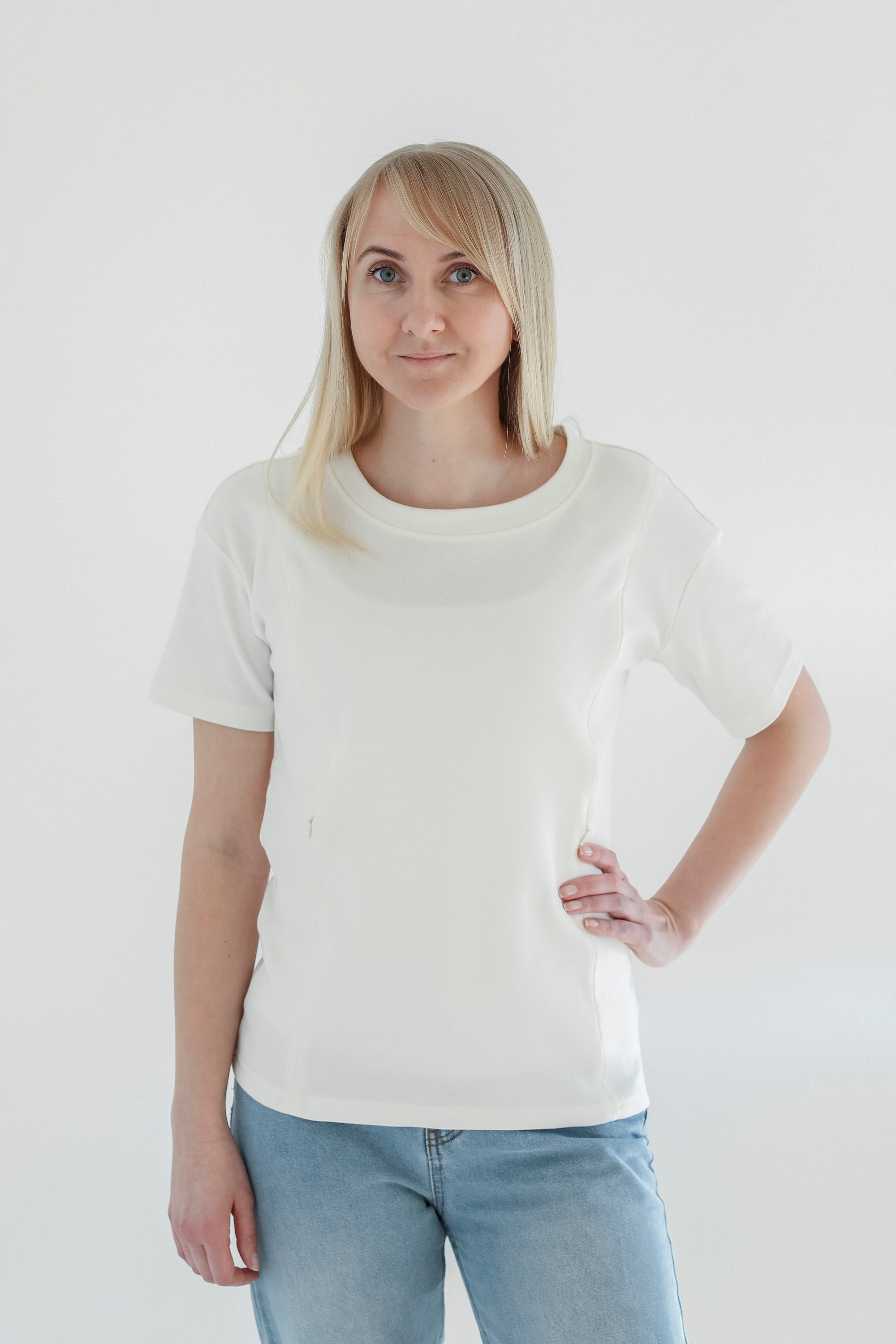 Alltagdesign SET of Nursing Breastfeeding and Maternity Hoodie and T ...