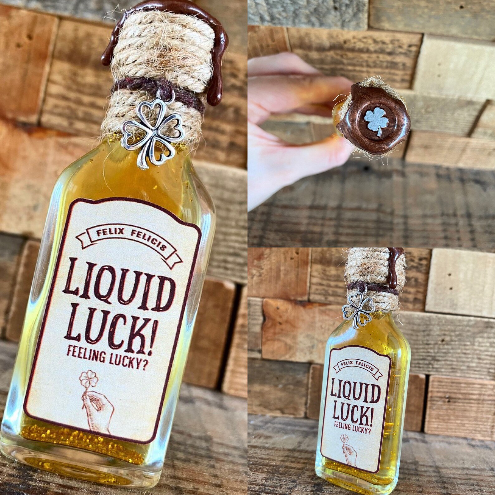 Liquid luck Felix Felicis potion Harry Potter inspired | Etsy