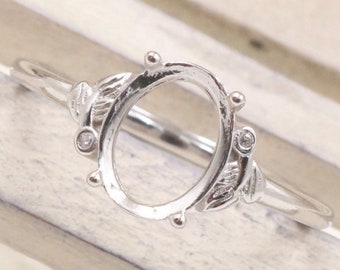 Solitaire Semi Mount Ring - Etsy