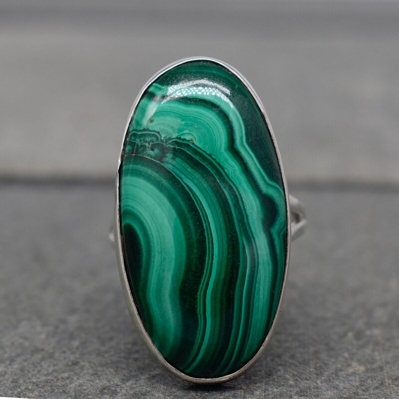 Malachite Jewelry - Etsy