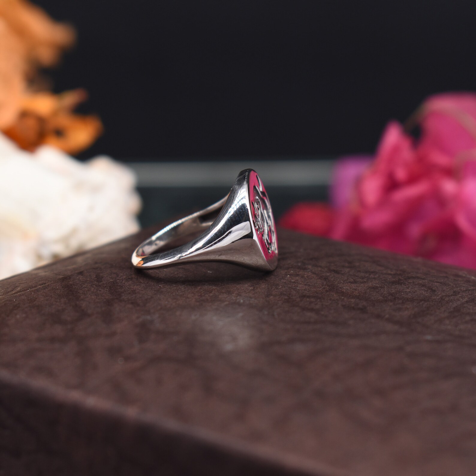 Bold Taurus Signet Ring Birthday Signet Ring Astrology - Etsy