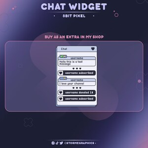 Animated 8bit Pixel Overlay Computer Stream Package - Etsy