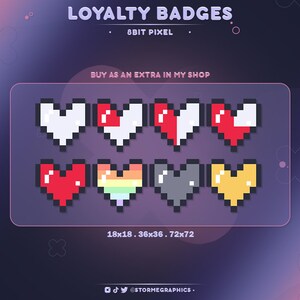 Animated 8bit Pixel Overlay | Computer Stream Package | Programer ...