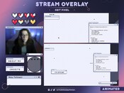 Pixel RPG Stream Overlay Pack retro Full Colour - Etsy Canada