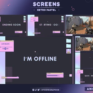 Animated 8bit Disk Overlay | Computer Stream Package | Windows Twitch ...