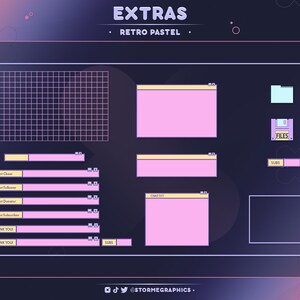Animated 8bit Disk Overlay | Computer Stream Package | Windows Twitch ...