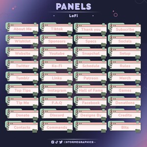 Animated Retro Lofi Overlay | Cozy Stream Package | Cottagecore Twitch ...