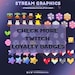 8bit Pixel Twitch Chat Widget: Retro Stream Alerts (streamelements) - Etsy