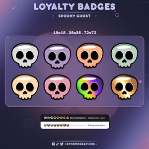 Animated Spooky Ghost Twitch Overlay: Halloween Stream Package - Etsy