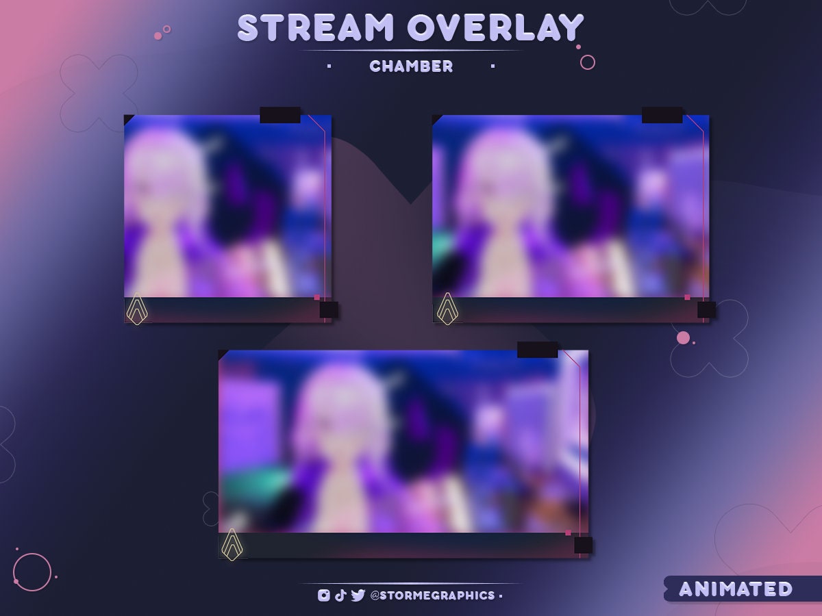 Twitch Animated Overlay Pack : TWITCH GRAPHICS / OVERLAY PACKS for OBS ...