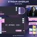 Animated 8bit Pixel Overlay Computer Stream Package Programer Twitch ...