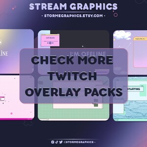 Animated Retro Lofi Overlay | Cozy Stream Package | Cottagecore Twitch ...