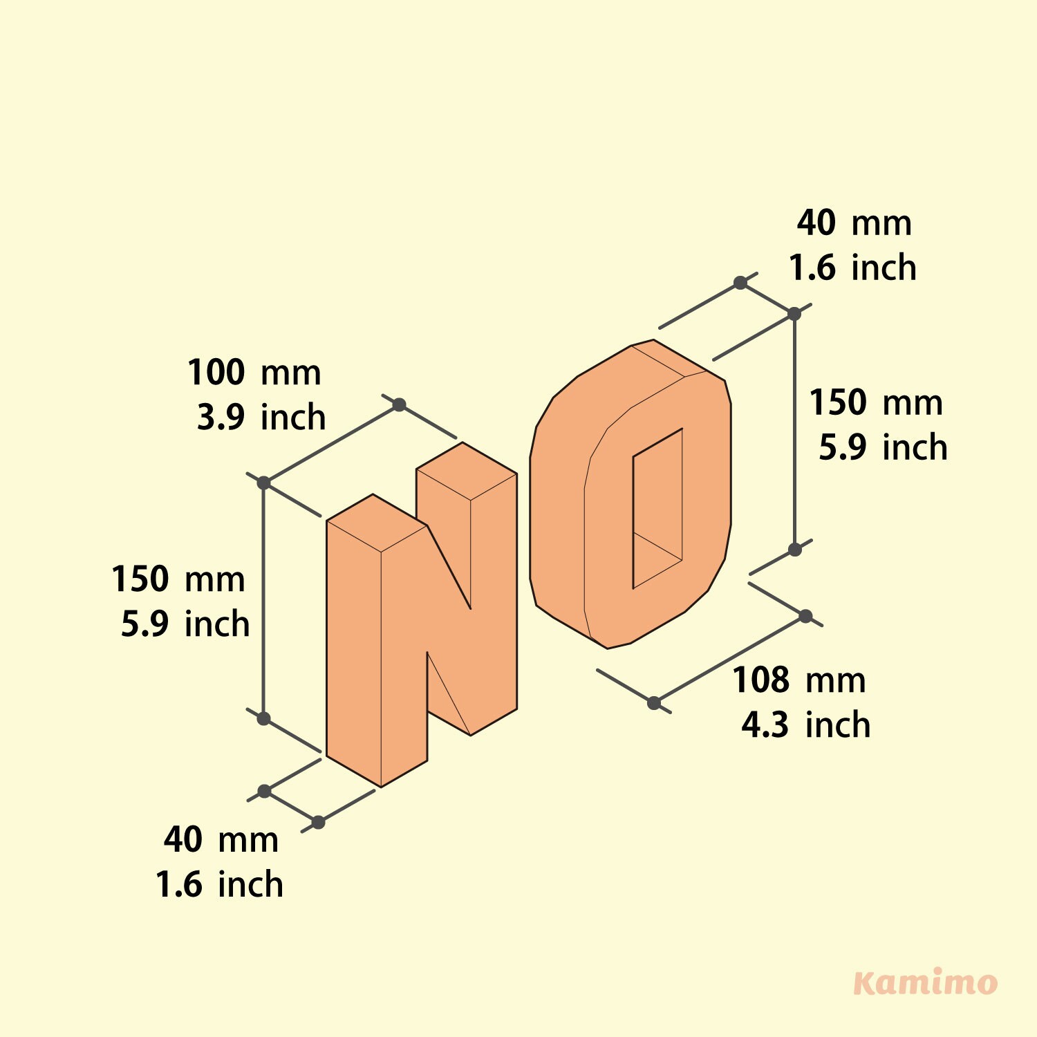 ONE 3D Alphabet Letters Papercraft - Digital Download, DIY Paper Model ...