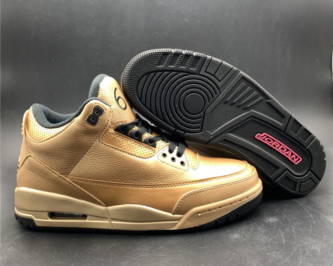 Air Jordan 3 Drakes Gold Ovo Dk6883-097 for Sale Sneaker Air - Etsy