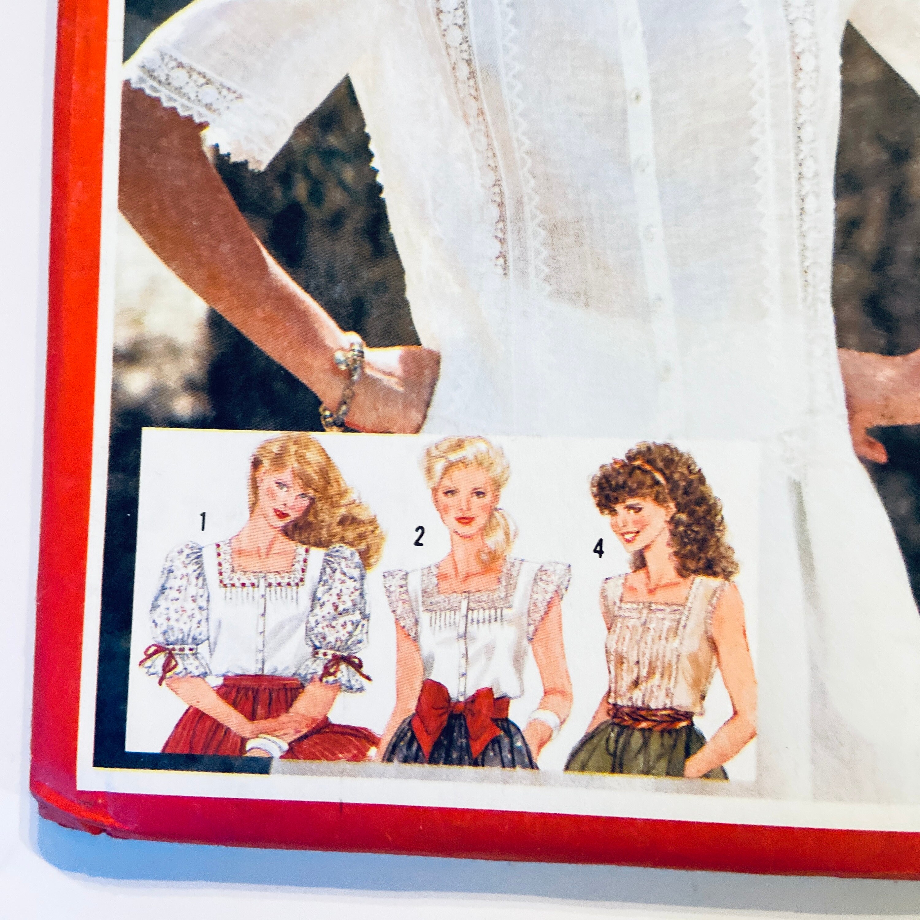 1970s Vintage Sewing Pattern Boho Peasant Tops. Puff Sleeve Blouse ...