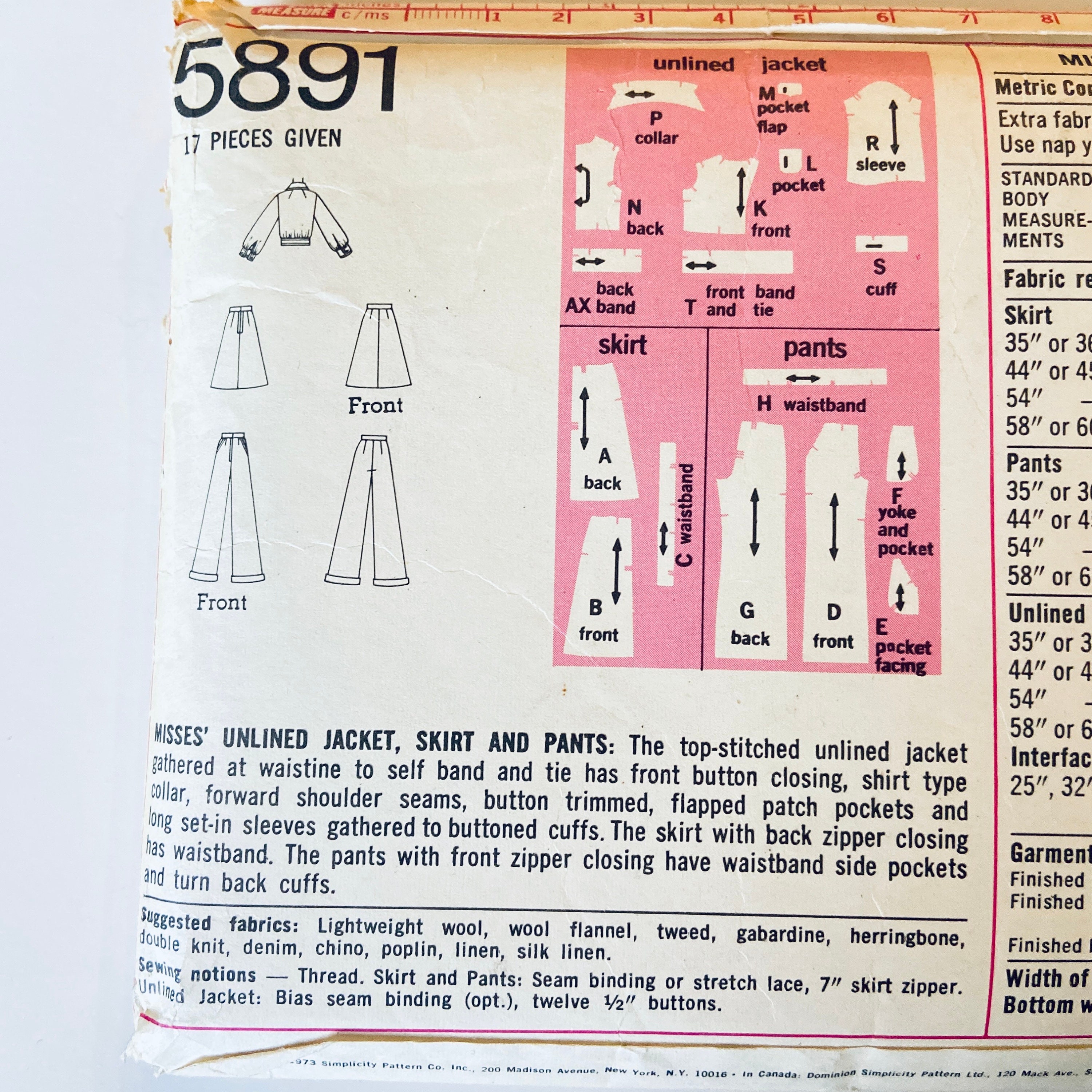 1970s Vintage Jumpsuit Sewing Pattern. Womens Overall Ultra Wide Leg ...