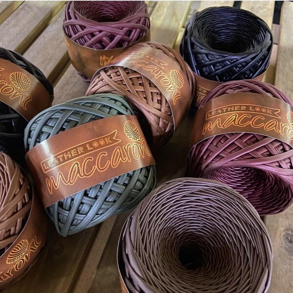 Leather Yarn - Etsy
