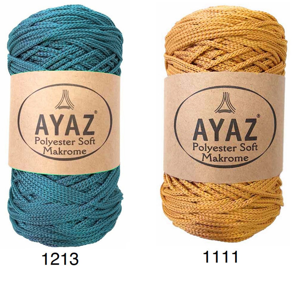 Macrame 3mm Craft Cord Colored Soft Polyester 250 gr 175 m | Etsy