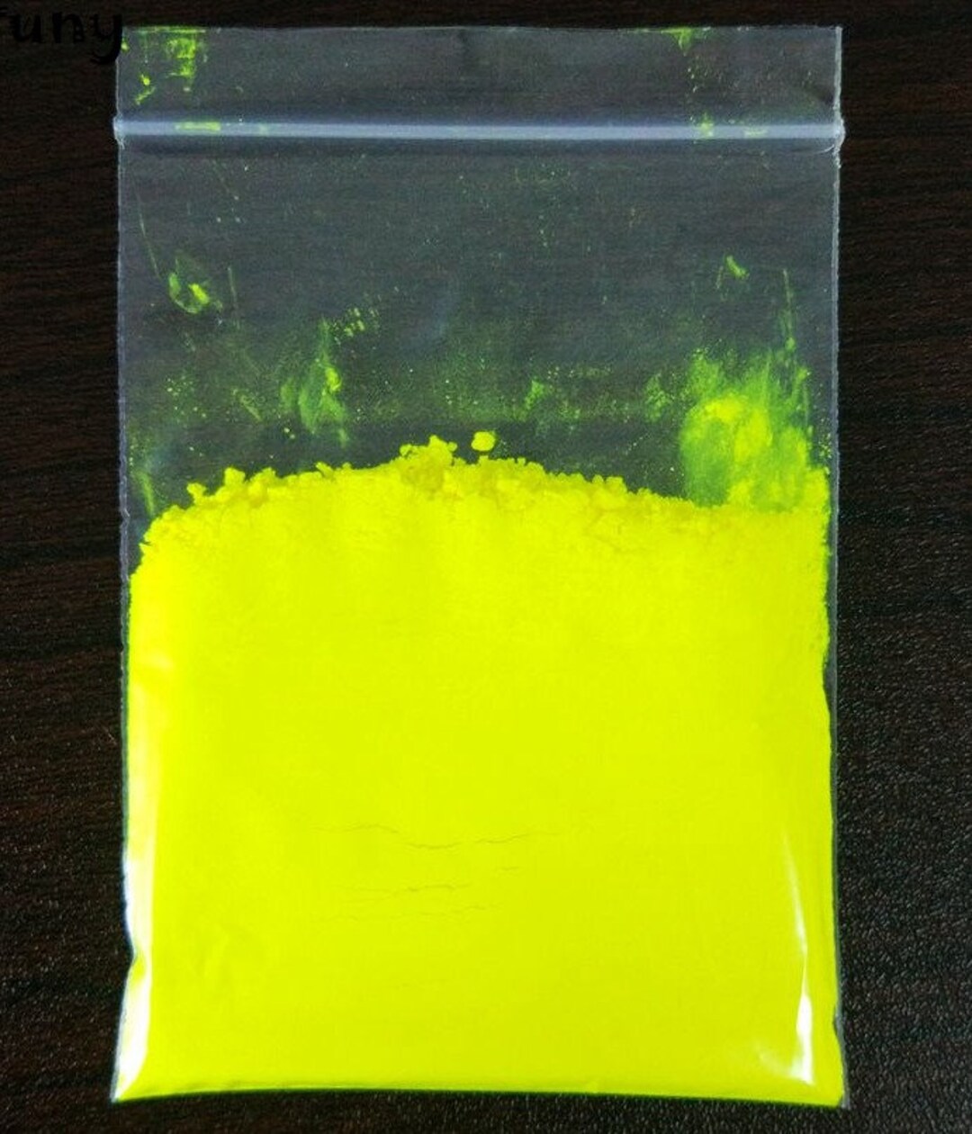 Yellow Neon Fluorescent Mica Pigment Powder 3g-100g, Epoxy Resin, Nail ...