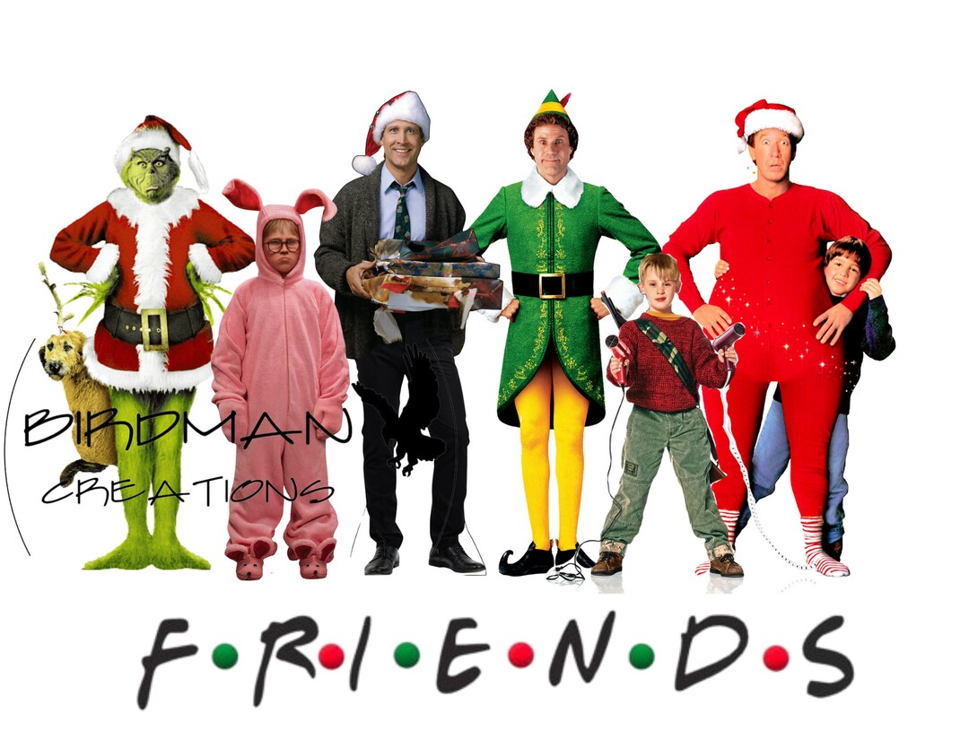 Christmas Gang/movie/spirit/sublimation/png/digital Download/santa - Etsy