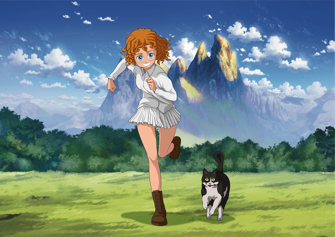 Custom Anime Portrait. Family or Couple Portrait From Photo - Etsy