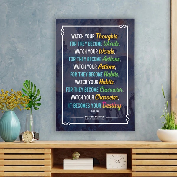 Watch Your Thoughts - Etsy