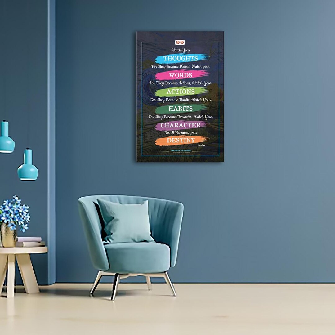 Watch Your Words Poster - 6 - Etsy