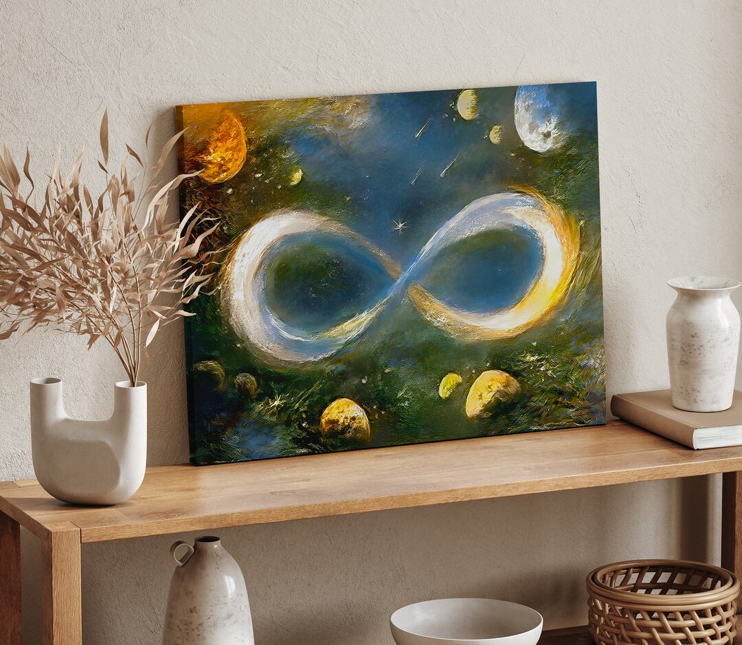 UNIVERSE POSTER, GALAXY Artwork, Universe Painting, Night Sky Artwork ...