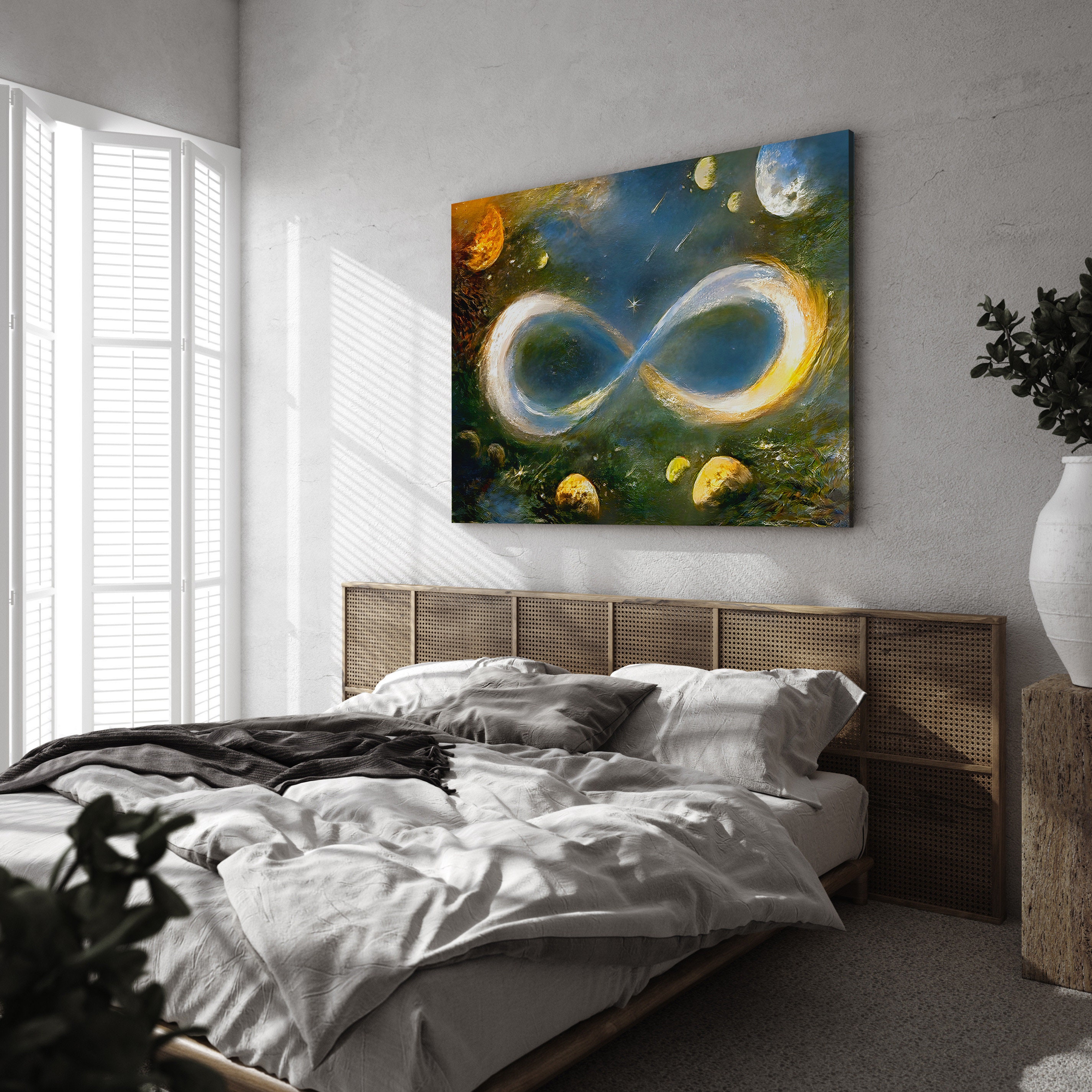 UNIVERSE POSTER GALAXY Artwork Universe Painting Night Sky - Etsy